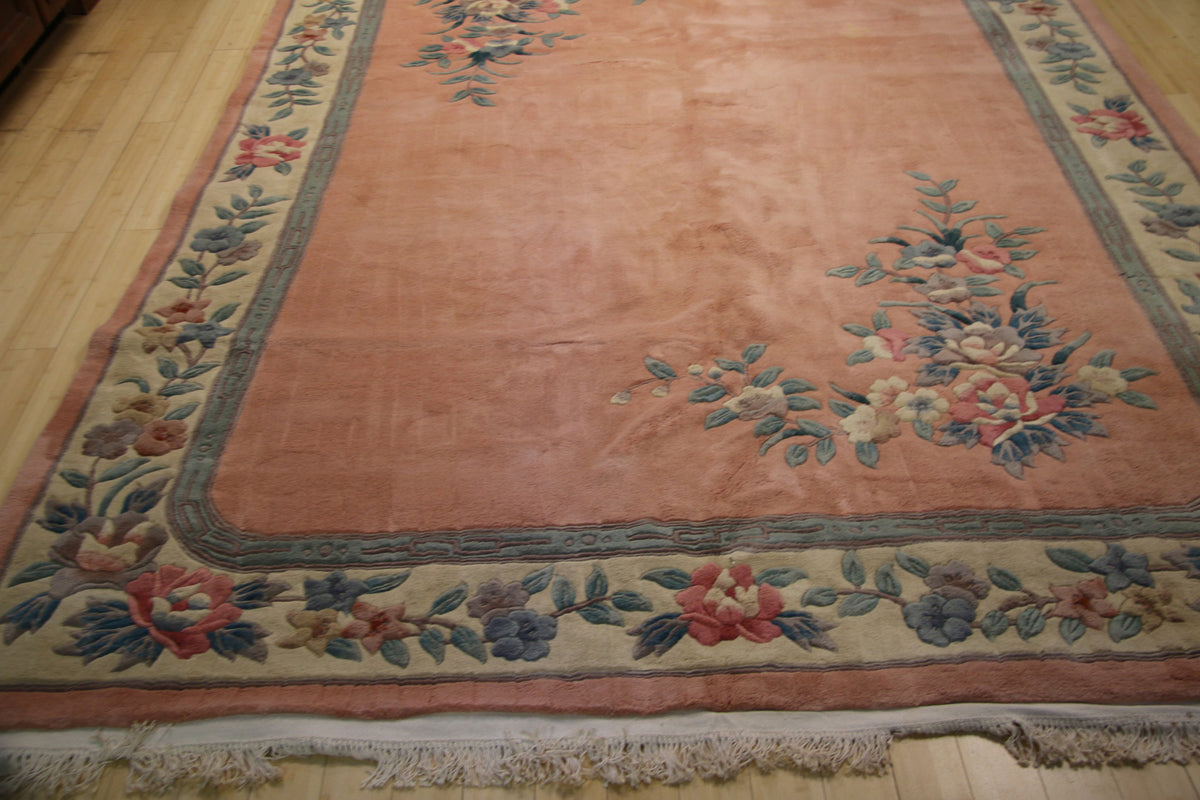 chinese 8x11, new. 90 line wool – exotic rug