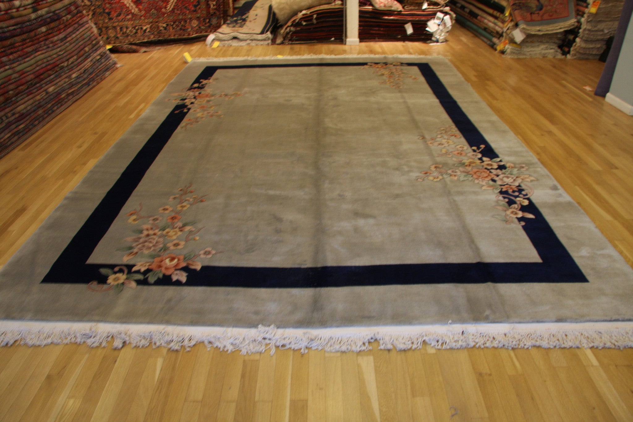 chinese 10x14, 90 line wool – exotic rug