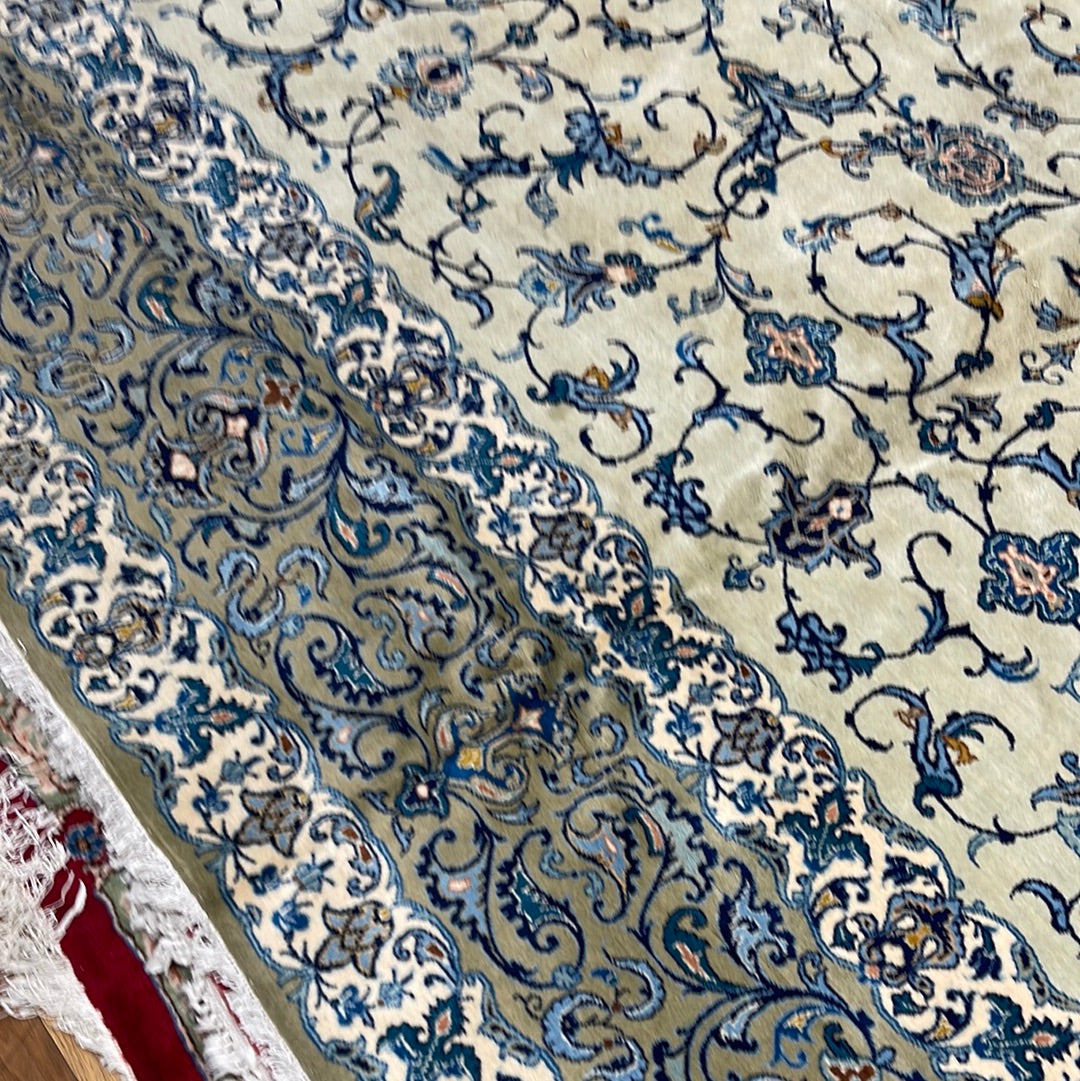 SIGNED ANTIQUE KASHAN – exotic rug